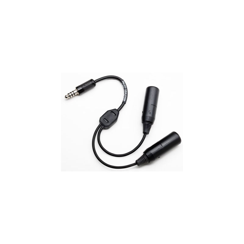 Headset Adapter Heli => Twin U-174/U zu PJ068 und PJ055, 75.90 CHF