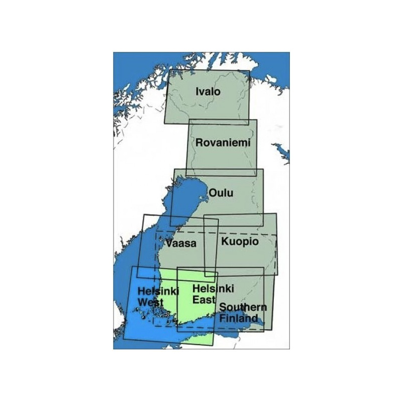 Finland ICAO Chart - Sheet Helsinki West, Paper, folded, 21.00 CHF