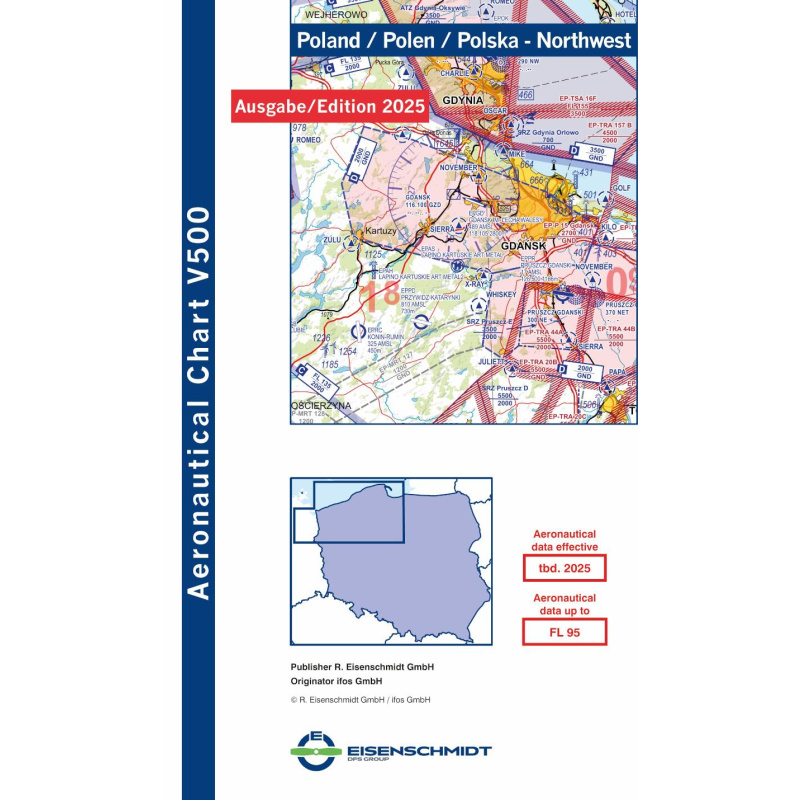 Visual 500 Chart Poleand Northwest 1:50000 buy now, 19.90 CHF