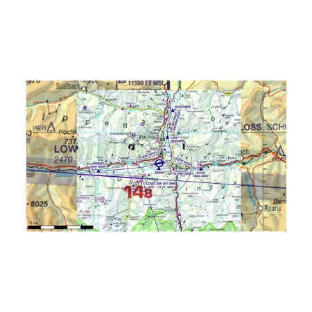 Flight Planner / Sky-Map - Trip-Kit Germany, Austria, Switzerland (IC ...