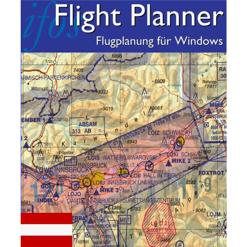 Flight Planner / Sky-Map - ICAO Charts Austria (Austro Control), 41.00 CHF