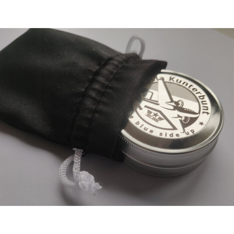 Schnupfdose Aviation Edition "keep the blue side up", 19.90 CHF